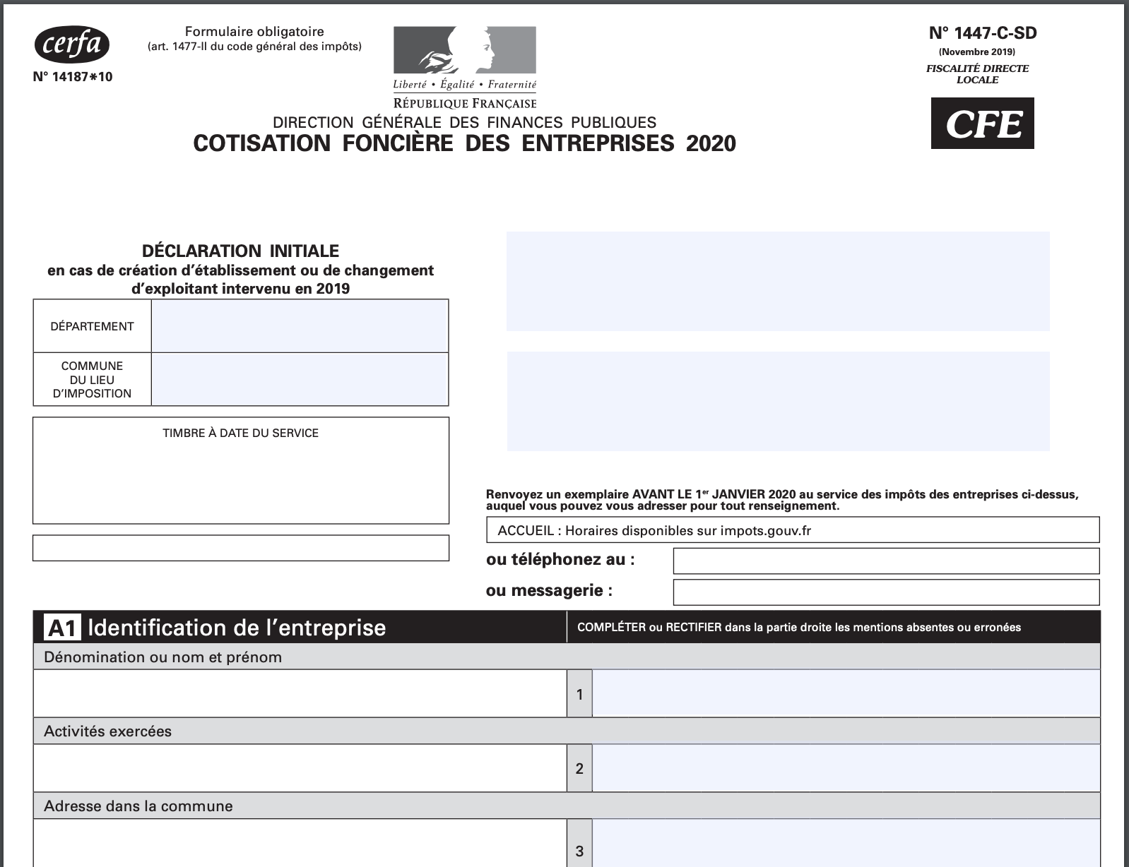 Suis-je redevable de la Cotisation Foncière des Entreprises (CFE) en ...